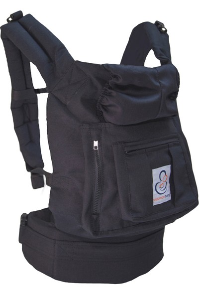 Solomombaby Siyah Ergonomik Kanguru ( 3 Ay / 4 Yaş )