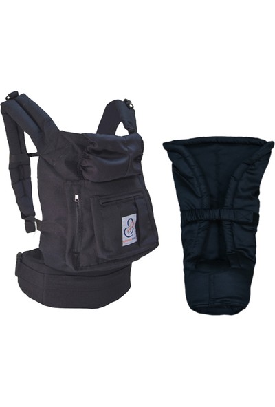 Solomombaby Siyah Yenidoğan Set Ergonomik Kanguru Solomombaby Siyah Yenidoğan Set Ergonomik Kanguru