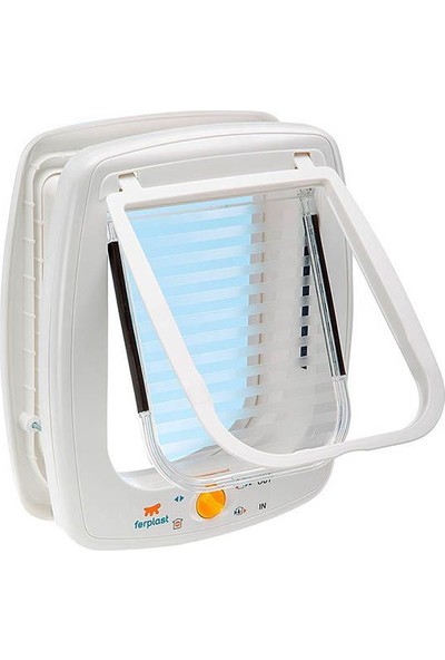 Ferplast Swing 9 Beyaz 4 Yollu Tünelli Plastik Kedi&Köpek Kapısı