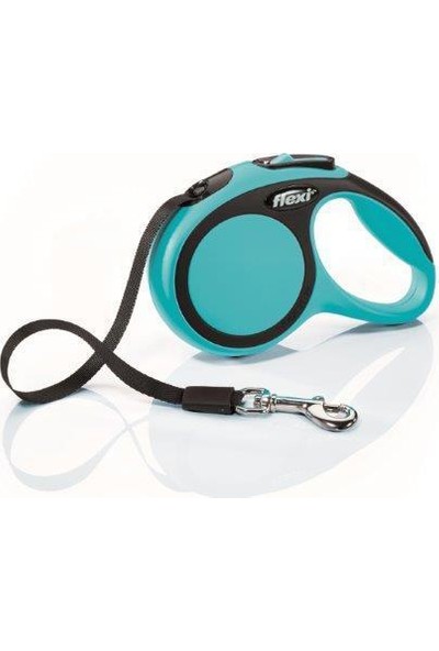 Flexi New Comfort 5M Şerit S Otomatik Köpek Gezdirme Tasması Mavi Flexi New Comfort 5M Şerit S Otomatik Köpek Gezdirme Tasması Mavi