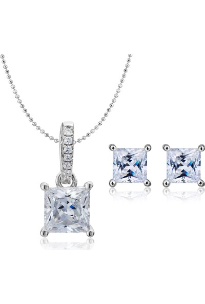 Carat Laboratories 2,82 Carat Kolye Küpe Set Cs20349 Carat Laboratories 2,82 Carat Kolye Küpe Set Cs20349