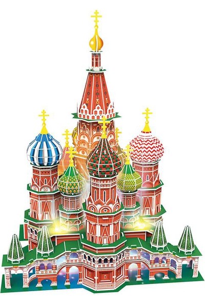 Cubic Fun 3D Puzzle 224 Parça St. Basil Cubic Fun 3D Puzzle 224 Parça St. Basil