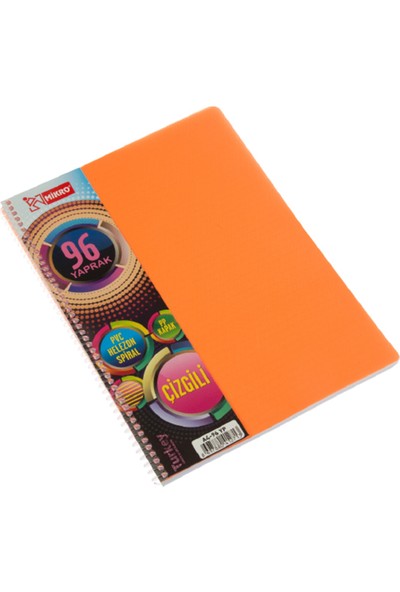 Mikro A4 Pp Kapak Defter 96 Yp Çizgili