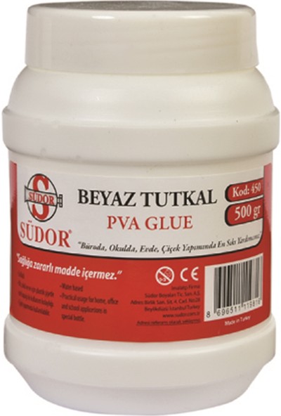 Südor 450 Beyaz Tutkal Su Bazlı 500 Gr