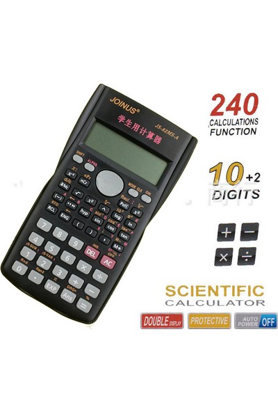 Joınus Js-82Ms-A Hesap Makinesi 10 Haneli-Çok Fonksiyonlu Joınus Js-82Ms-A Hesap Makinesi 10 Haneli-Çok Fonksiyonlu