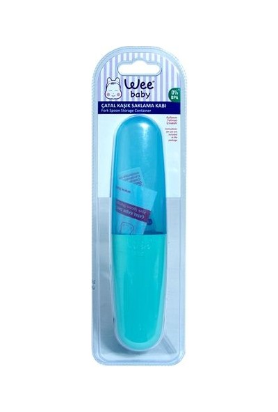 Wee Baby Baby Çatal Kaşık Saklama Kabı 887 Wee Baby Baby Çatal Kaşık Saklama Kabı 887