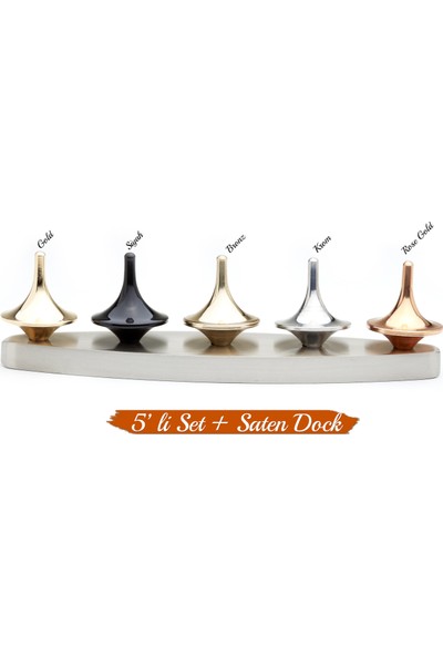 Endlesspin Bronz Topaç Set Endlesspin Bronz Topaç Set