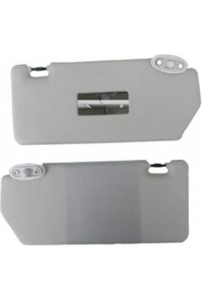 FIAT ALBEA- 05/13 GÜNEŞLİK BEYAZ R/L SET 2 PARÇA (YERLİ)