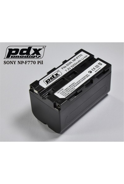 Prodigix Sony Np-F770 Kamera Bataryası Prodigix Sony Np-F770 Kamera Bataryası