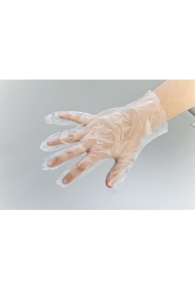 Tropic Tek Kullanımlık Şeffaf Eldiven 100 Adet Size L Tropic Tek Kullanımlık Şeffaf Eldiven 100 Adet Size L