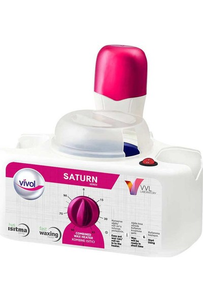 Vivol Saturn Kombine Ağda Isıtıcı 1 Kazan+1 Kartuş Ağda Makinesi Vivol Saturn Kombine Ağda Isıtıcı 1 Kazan+1 Kartuş Ağda Makinesi