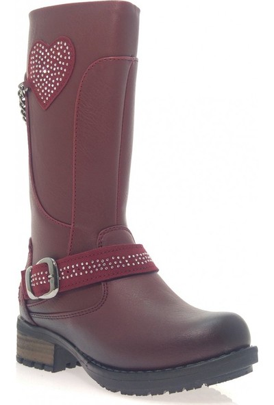 Pinokyo 5003 Çocuk Kışlık Çizme Patik (26-30) Bordo Pinokyo 5003 Çocuk Kışlık Çizme Patik (26-30) Bordo