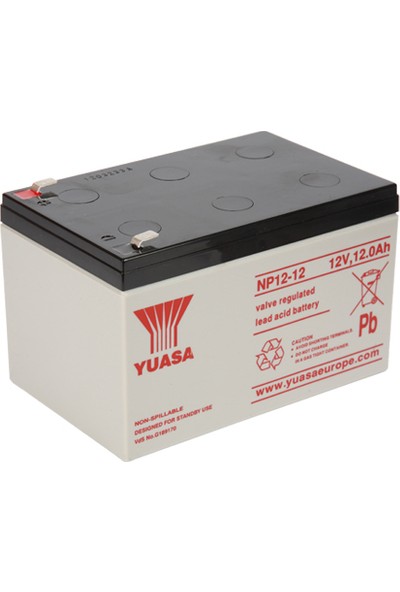 Yuasa Np 12V 12 Ah Bakımsız Kuru Akü Yuasa Np 12V 12 Ah Bakımsız Kuru Akü