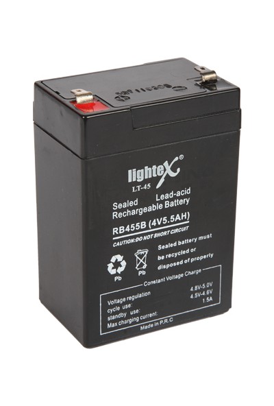 Lightex Lt-45 4V 5.5Ah Bakımsız Işıldak Akü