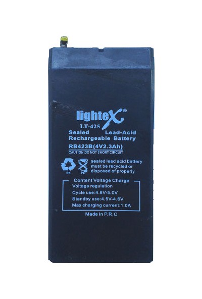 Lightex Lt-425 4V 2.3Ah Bakımsız Işıldak Akü