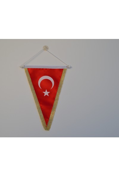 Bayrakal Üçgen Hatıra Türk Bayrağı Bayrakal Üçgen Hatıra Türk Bayrağı