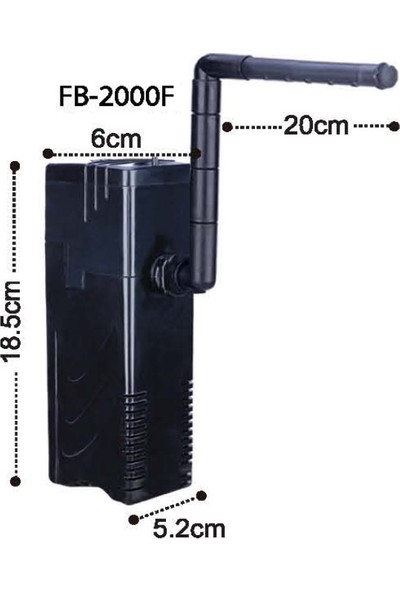 Dolphin İç Filtre 400 L/H