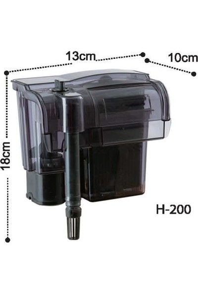 Dolphin Askılı Filtre 250 L/H Dolphin Askılı Filtre 250 L/H