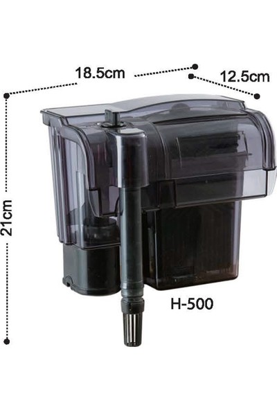 Dolphin Askılı Filtre 510 L/H Dolphin Askılı Filtre 510 L/H