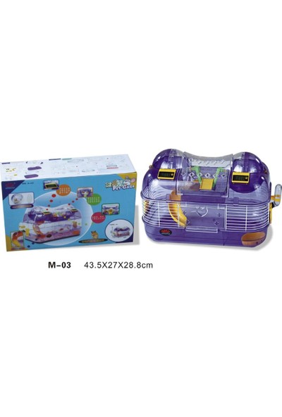 Dayang Hamster Kafesi Sayaçlı 43X27X28.8 Dayang Hamster Kafesi Sayaçlı 43X27X28.8