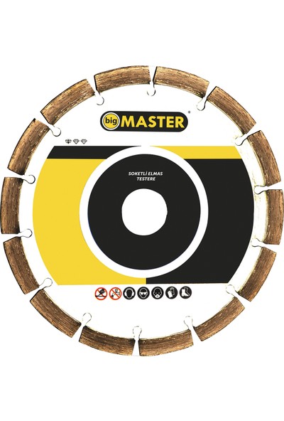 Big Master Soketli Elmas Testere 230 MM Big Master Soketli Elmas Testere 230 MM