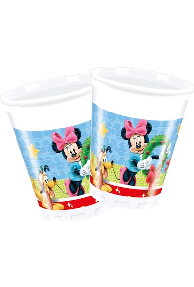 KullanAtMarket Mickey Yılbaşı Plastik Bardak 200Cc KullanAtMarket Mickey Yılbaşı Plastik Bardak 200Cc