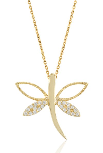 Goldstore 14 Ayar Altın Yusufçuk Kolye Gp40465 Goldstore 14 Ayar Altın Yusufçuk Kolye Gp40465