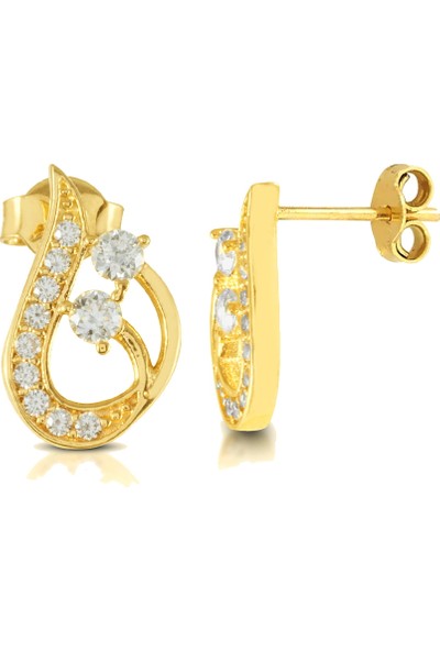 Goldstore 14 Ayar Altın Fantezi Küpe Ge40405