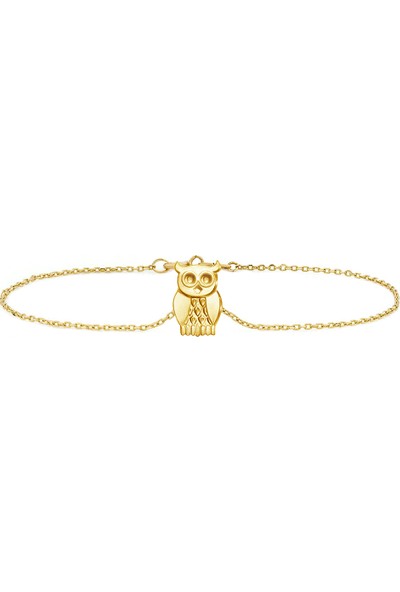 Goldstore 14 Ayar Altın Baykuş Bileklik Gb40161 Goldstore 14 Ayar Altın Baykuş Bileklik Gb40161