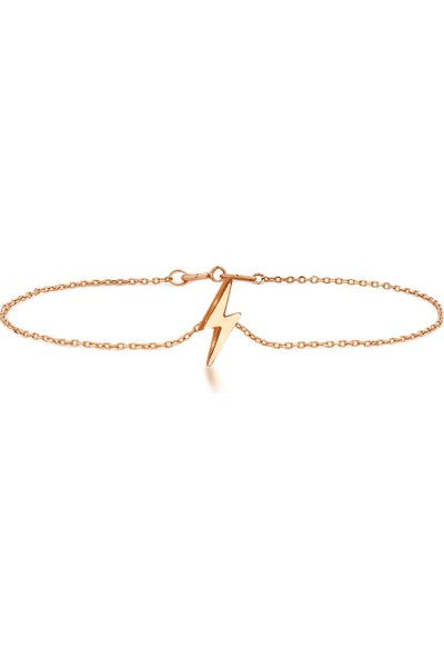 Goldstore 14 Ayar Altın Şimşek Bileklik Gb40296 Goldstore 14 Ayar Altın Şimşek Bileklik Gb40296
