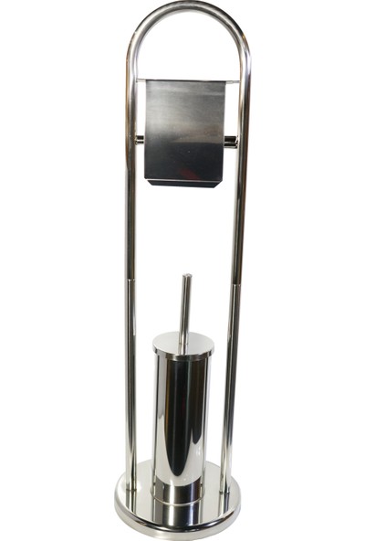 Bauboss Ayaklı Set (Tuvalet Fırçası ve Kağıtlık)