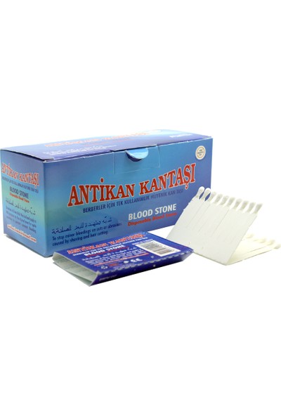 Antikan Kan Taşı Kibrik Şekli 20x20Adet Kutu