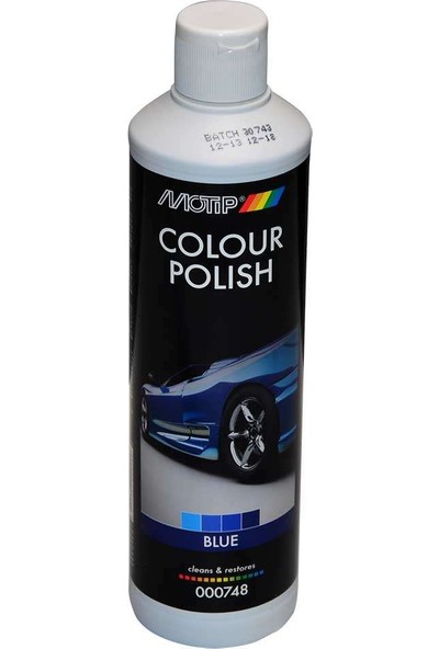 Motip Cila Mavi (Mavi Renkli Araç İçin) 500 ml