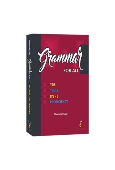 Grammar For All Yds Tıpdil Lys-5 Proficiency - Muammer Çam Grammar For All Yds Tıpdil Lys-5 Proficiency - Muammer Çam