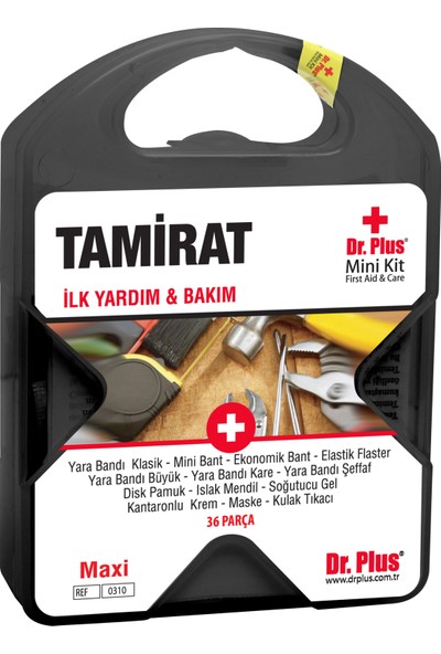 Dr Plus İlk Yardım Çantası Tamirat MiniKit Dr Plus İlk Yardım Çantası Tamirat MiniKit