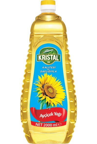 Kristal Ayçicek Yağı 2 lt