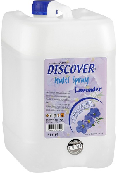 Discover Multi Sprey Likit Oda Spreyi 5 Lt (DSR3024) Discover Multi Sprey Likit Oda Spreyi 5 Lt (DSR3024)