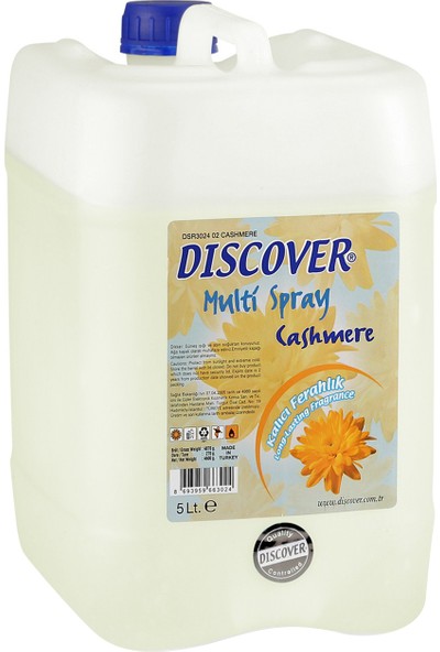 Discover Multi Sprey Likit Oda Spreyi 5 Lt (DSR3024) Discover Multi Sprey Likit Oda Spreyi 5 Lt (DSR3024)