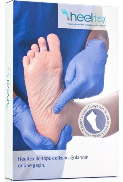 Heeltex Topuk Dikeni Çorabı XL