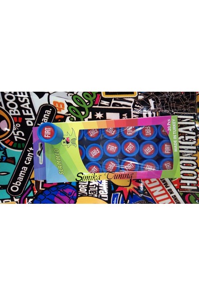 Slammed Bijon Kapak 20 Adet Silikon Fiat