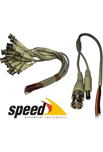 Speed Sp-Dc010 Bnc Ve Power Voltaj Jakı 10Lu 30Cm