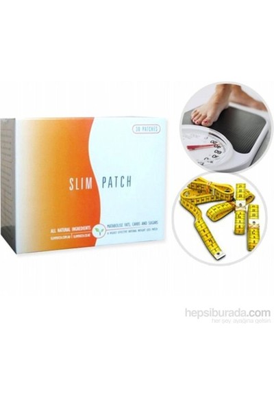 Cix Göbek Eritme Bandı Slim Patch (30'Lu)