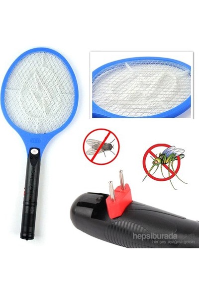 Cix Elektronik Sinek Öldürücü Raket (Şarjlı) kk