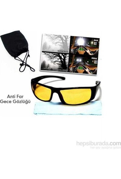 Cix Anti-Far Gece Sürüş Gözlüğü