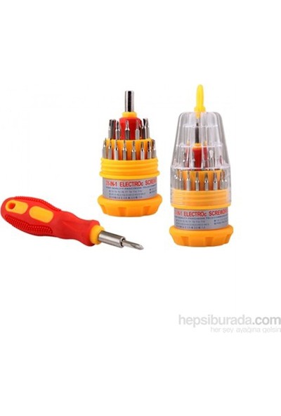 Cix Mini Tornavida Seti (31 Parça) 3431a Cix Mini Tornavida Seti (31 Parça) 3431a