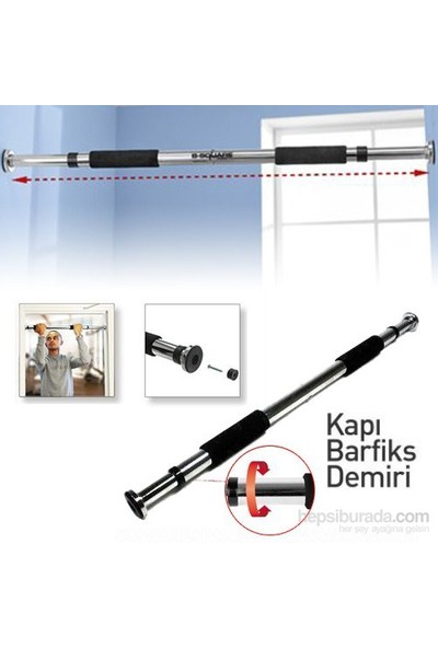Cix Chrome 60Cm İle 100Cm Arası Ayarlanabilir Barfiks Ve Kapı Ve Koridor Barı Egzersiz Spor Aleti Cix Chrome 60Cm İle 100Cm Arası Ayarlanabilir Barfiks Ve Kapı Ve Koridor Barı Egzersiz Spor Aleti