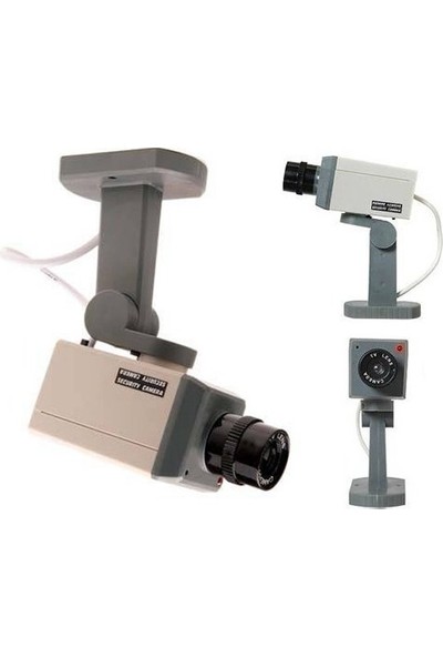 Cix Hareket Sensörlü Ledli Sahte Kamera Cix Hareket Sensörlü Ledli Sahte Kamera