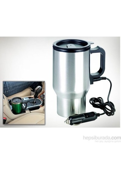 Cix Araç İçi Su Isıtıcı Termos Kupa Bardak