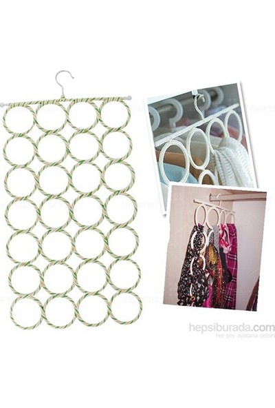 Cix Kravat ve Şal Askısı 28 Halkalı