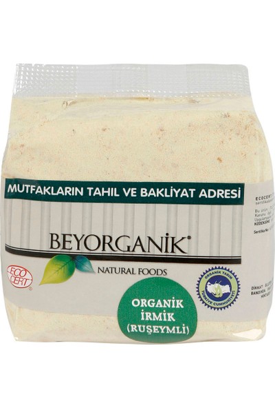 Beyorganik Organik Ruşeymli İrmik 250 Gr Beyorganik Organik Ruşeymli İrmik 250 Gr